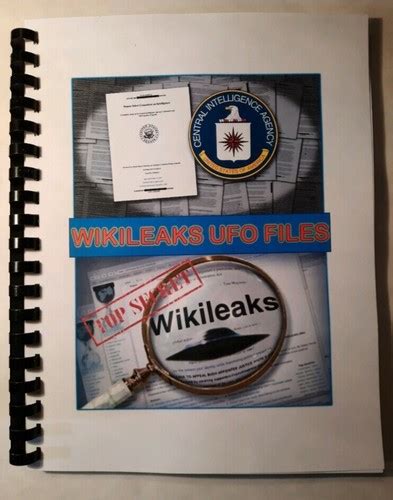 Wikileaks Ufo Files Hidden Ufo Alien Secrets Ebay