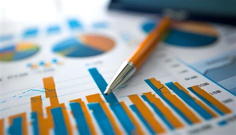 Data Analytics Business Graphs And Charts Premium Ai Generated Image