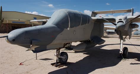 North American Rockwell Ov 10d Bronco Air And Ground