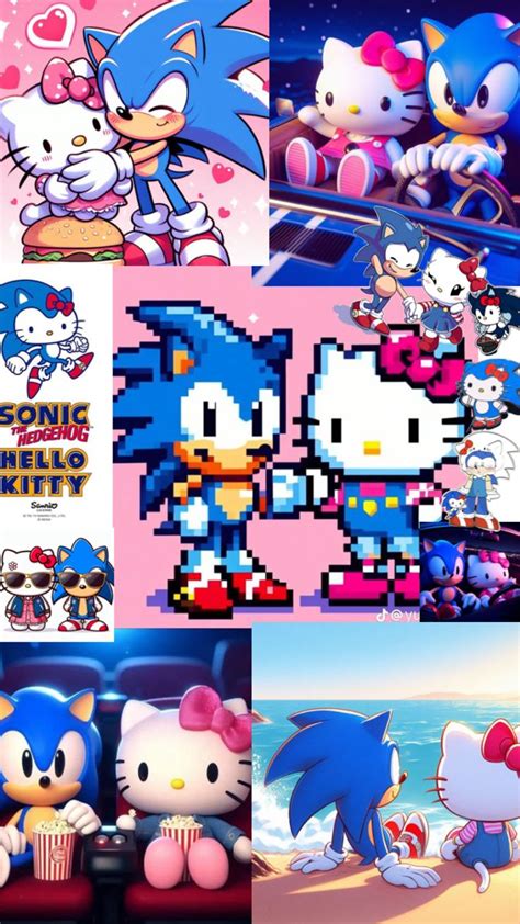 Hello Sonic Silver The Hedgehog Wallpaper Sonic Funny Hello Kitty