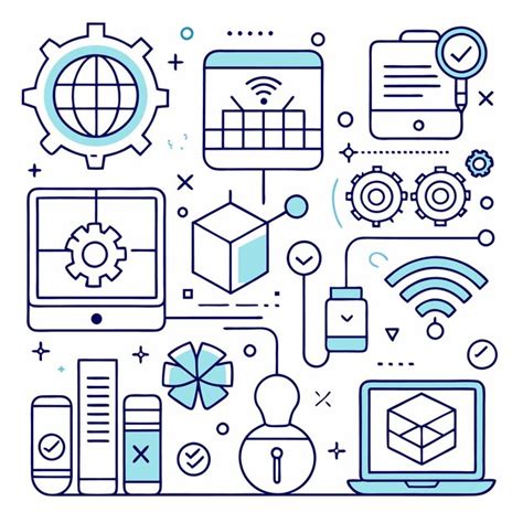 Global Network Management Secure Reliable And Efficient Premium Ai Generated Vector