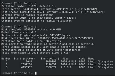 Manage Linux Disk Partition With Gdisk Command
