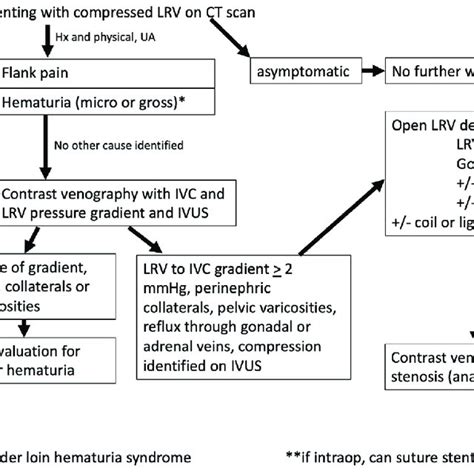 Algorithm For Evaluation And Management Of Patients Presenting To My