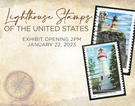 National Lighthouse Museum Exhibit Opening Lighthouse Stamps Of The