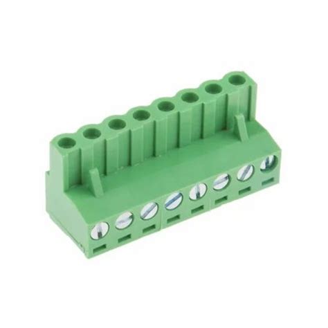 8 Pin Male To Female Terminal Block At Rs 5 Piece 2 Pin Screw
