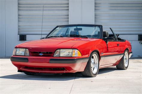 No Reserve 1989 Ford Mustang Lx 5 0 Convertible 5 Speed For Sale On