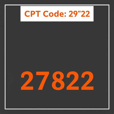 Cpt Code 27822 Open Reduction And Internal Fixation Of The Ankle Wmwtl