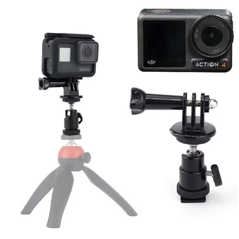 오즈모 액션 4 호환 액션캠 카메라 핫슈 볼헤드 티몬