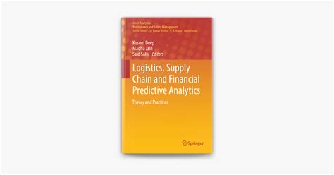 ‎logistics Supply Chain And Financial Predictive Analytics By Kusum