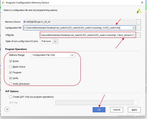 Vivado 程序固化，以小梅哥xc7a35tfggg4842 板子为例子xc7a35t Spi Flash Csdn博客