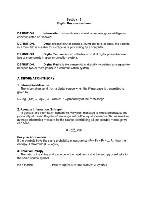 Section 15 Digital Communications Pdf Modulation Error Detection And Correction
