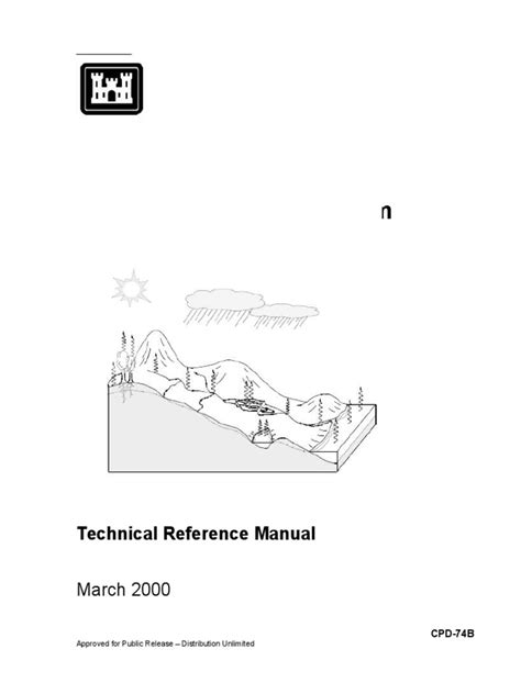 Hec Hms Tech Manual Pdf Conceptual Model Surface Runoff