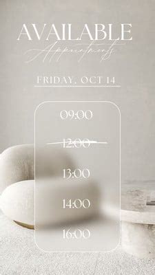 Free And Customizable Appointment Templates