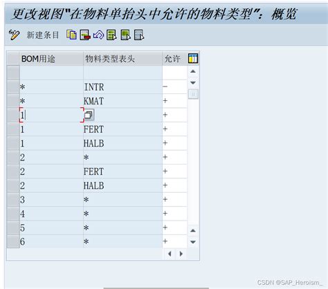 pp后台配置之bom sap pp 状态配置 csdn博客