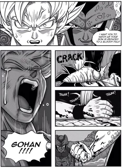 Cell Kills Gohan P4 Anime Dragon Ball Super Anime Dragon Ball