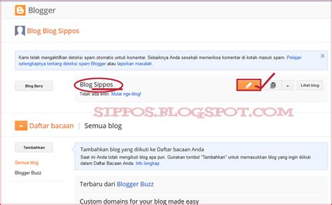 Tutorial Cara Membuat Blog Di Blogger Blogspot Lengkap Gambar