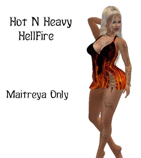 Second Life Marketplace Hot N Heavy Hellfire
