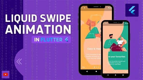 Flutter Tutorial Liquid Swipe Animation In Flutter Youtube