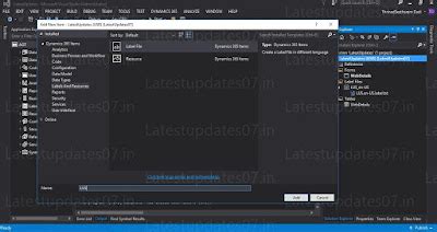 Guide To Create A Label File In D365 Finance Operations