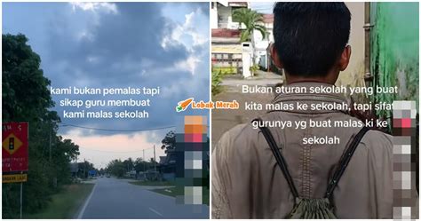 Bukan Sebab Malas Tapi Sebab Cikgu Netizen Kecewa Lihat Trend Remaja Sekarang Salahkan Guru