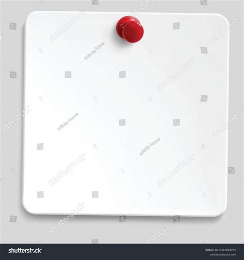 Pinned Paper Notes Sticker Papers Note Stock Vector Royalty Free 2397494785 Shutterstock