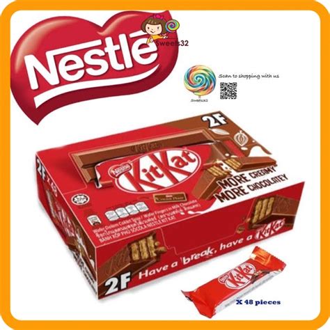 Nestle Kit Kat 2f Foil Wrap 17gmx48pcs Shopee Malaysia