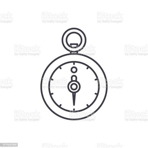 스톱 워치 라인 아이콘 개념입니다 초시계 벡터 선형 삽화 상징 기호 2에 대한 스톡 벡터 아트 및 기타 이미지 2 개념 개체 그룹 Istock