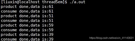 Linux复习： Semaphoreh信号量和生产者消费者 Csdn博客