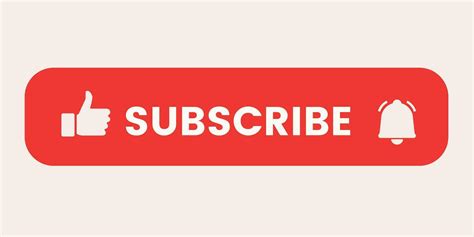 Subscribe Press The Subscribe Button To Follow And Like On Social Media Red Button Subscribe