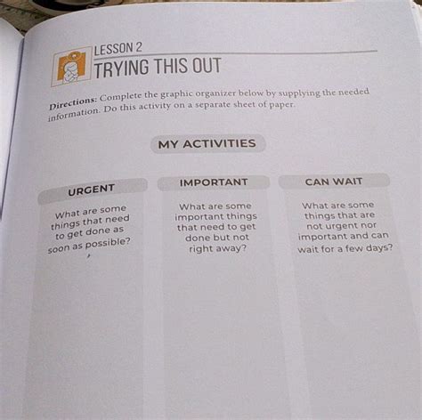 LESSON TRYING THIS OUT Directions Complete StudyX