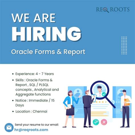 Reqroots Private Ltd On Linkedin Immediate Hiring Oracleforms