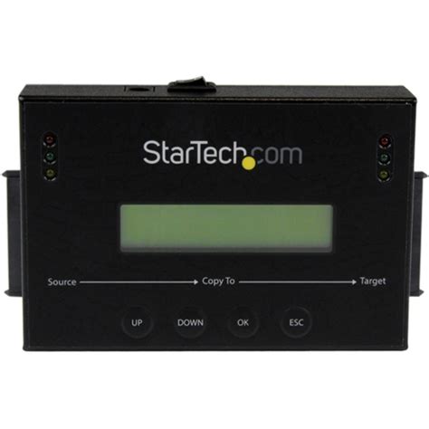 StarTech Com Standalone 2 5 3 5inch SATA Hard Drive Duplicator And Eraser SATDUP11 Novatech