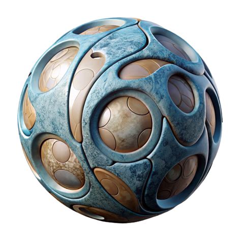 Extraordinary Modern Sphere Composition Cutout Element With Abstract Pattern High Resolution