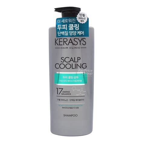 Kerasys Hair Clinic Shampoo Scalp Cooling Ntuc Fairprice