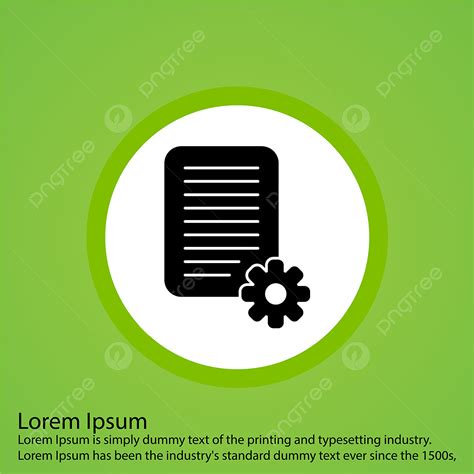 Document Vector Hd Images Vector Document Setting Icon Document Icons