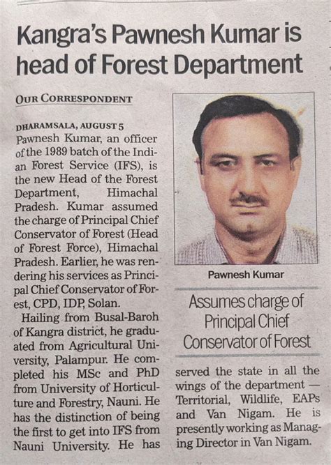 Congratulations To Dr Pawnesh Kumar 1989 Ifs Batch Officer And Alumnus