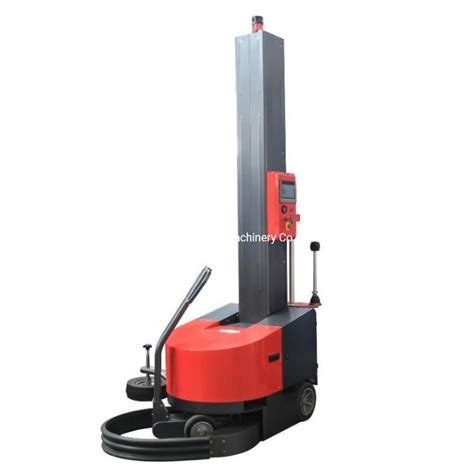 Automatic Walking Pallet Wrapper Shrink Wrap Machine Automatic Robot Pallet Wrapping Machine