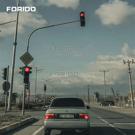 LED Command Forido Wooden Box Package Light Pole Vehicular Traffic
