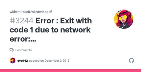 Error Exit With Code 1 Due To Network Error Connectionrefusederror