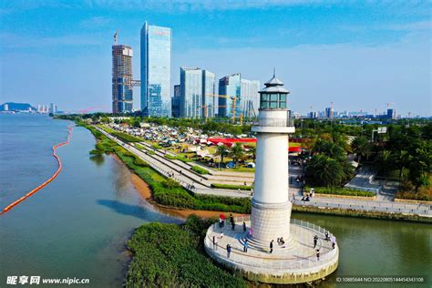 南沙灵山岛尖摄影图 建筑景观 自然景观 摄影图库 昵图网