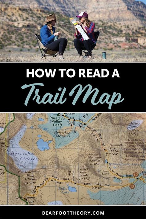 How To Read A Topographic Map Camping And Hiking Thru Hiking Backpacking Travel