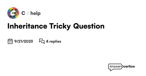 Inheritance Tricky Question C
