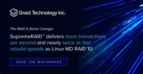 Graid Technology Inc On Linkedin Supremeraid Graidtechnology Raid