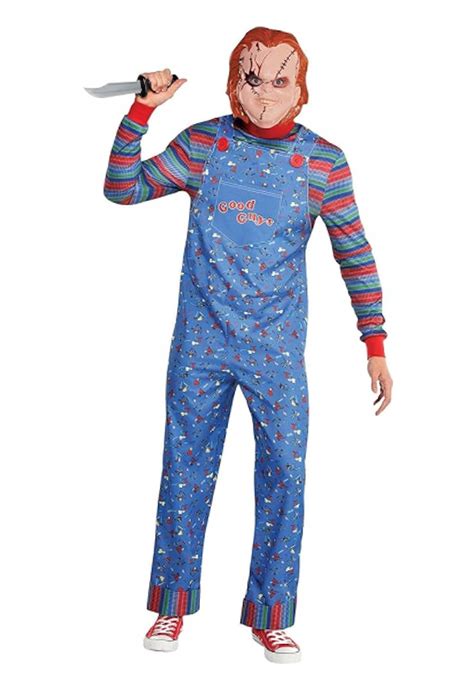 Chucky Mens Halloween Costume Horror Movie Costumes