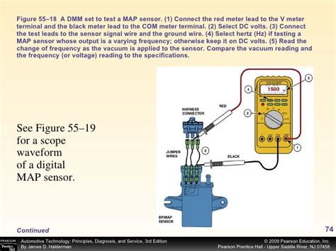 Map Sensor Testing Multimeter