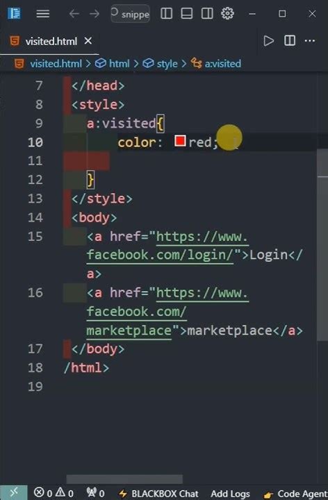 The Visited Pseudo Class In Css Explained Coding Csscoding