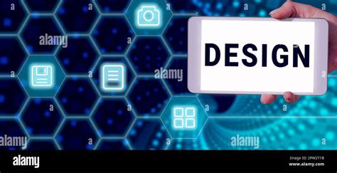 Text Showing Inspiration Design Concept Meaning Drawing Produced To Show The Look And Function