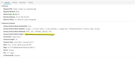 Javascript Ajax Fails To Set Cookies On Browser After Cors Request
