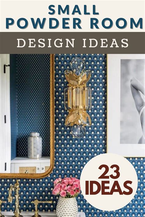 25 Stunning Small Powder Room Ideas That Pack A Punch Powder Room Small Powder Room Design