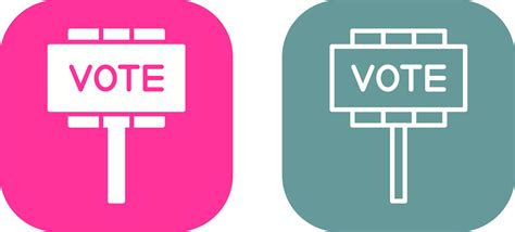 Vote Vector Icon 41991809 Vector Art At Vecteezy